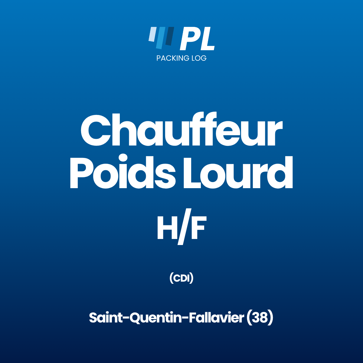 Chauffeur Poids Lourd H/F - Groupe TAP